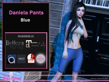 Second Life Marketplace - Daniela Pants Blue